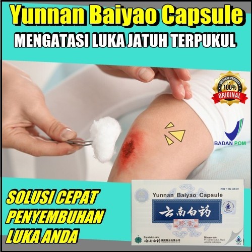 Jual Obat pendarahan luar dan dalam luka memar bengkak yunnan baiyao ...