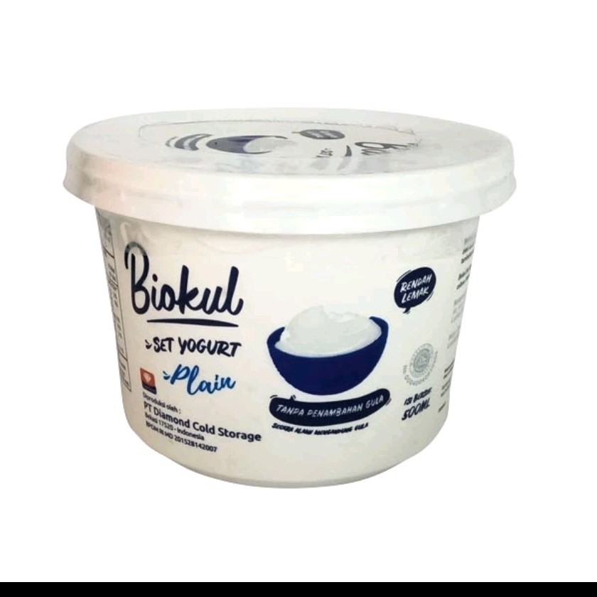 Jual yogurt biokul plain 500 ml | Shopee Indonesia