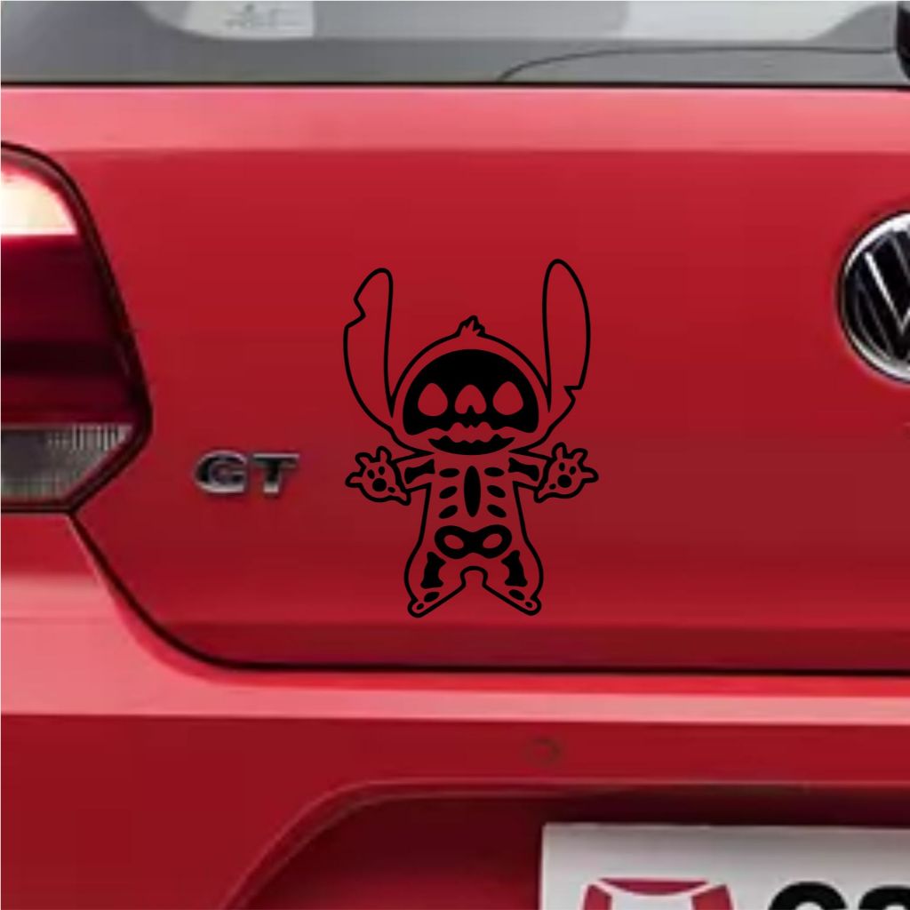Jual CUTTING STICKER MOBIL STITCH STIKER BAGASI MOBIL LUCU KEREN ...