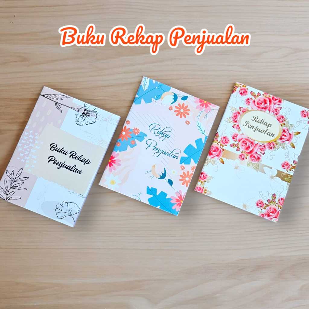 Jual BUKU REKAP PENJUALAN OLSHOP / BUKU REKAP PENJUALAN BARANG / BUKU ...