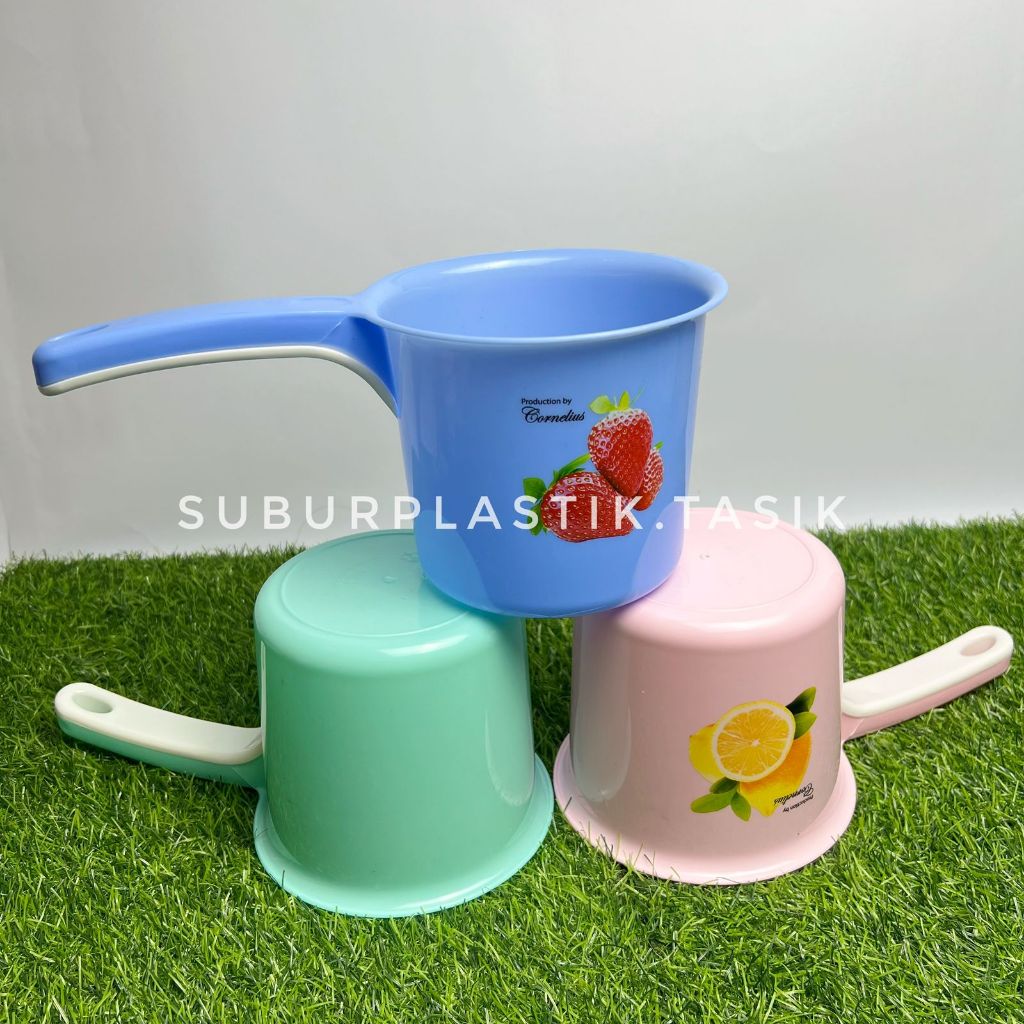 Jual [3 & 6 pcs) Gayung Mandi Plastik New Cornelius Besar Peralatan ...