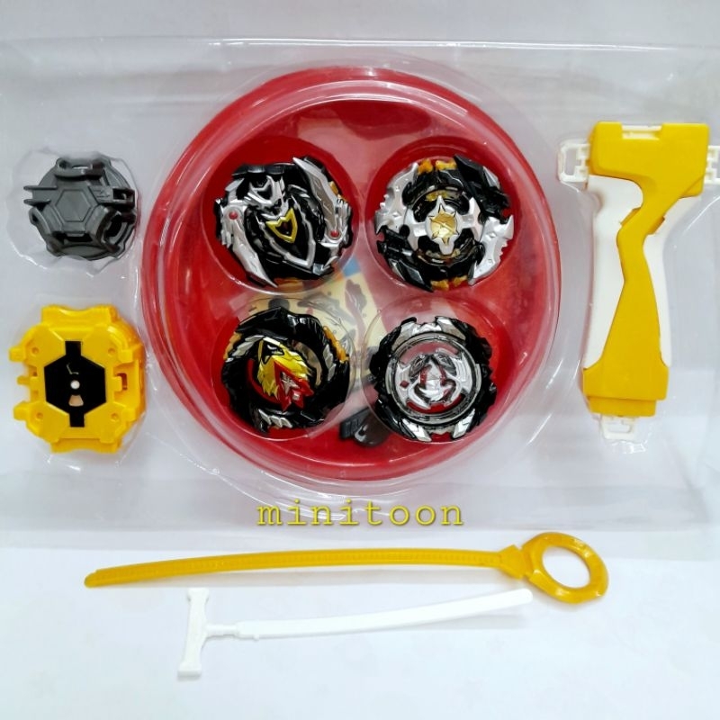 Jual GASING Beyblade 4 in 1 Burst Complete Set Arena Gasing | Shopee ...