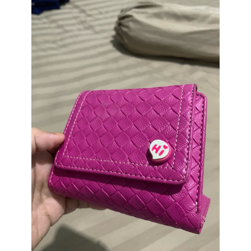 Jual Dompet ala rajut pink | Shopee Indonesia