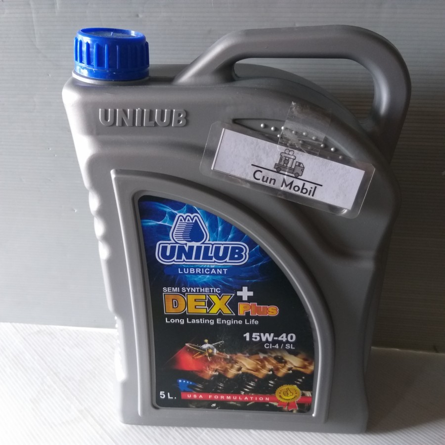 Jual Paket oli mesin UNILUB DEX PLUS 15W-40 Colt Diesel PS100 PS120 ...