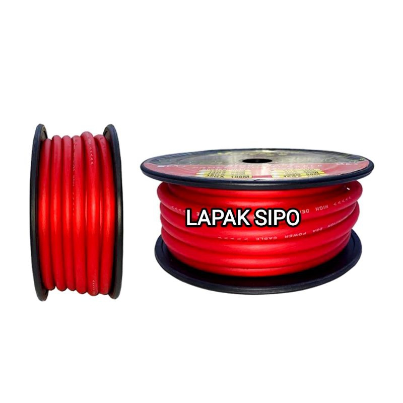 Jual KABEL CABLE POWER / KABEL API / KABEL 0 AWG OFC PREMIUM | Shopee ...