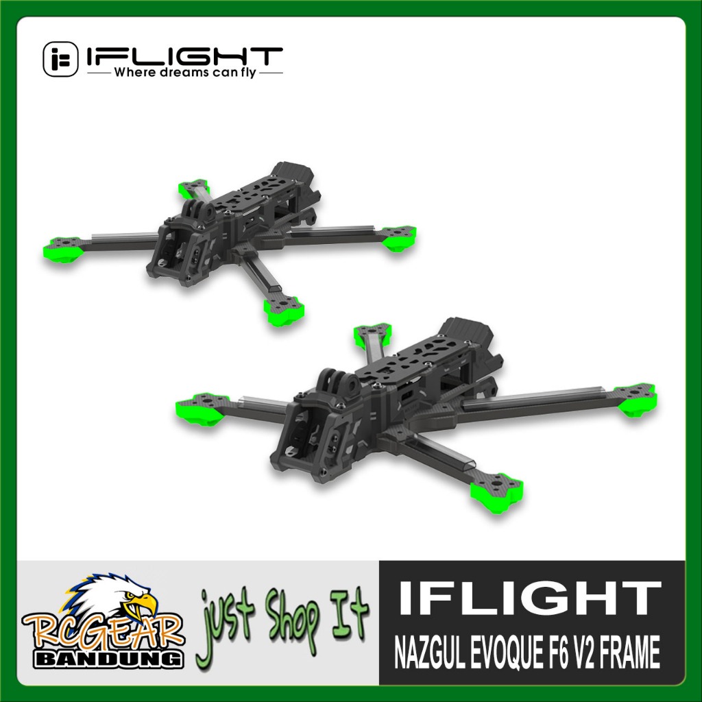 Jual IFLIGHT Nazgul Evoque F6 F6X F6D V2 Frame Kit Analog DJI O3 Vista ...