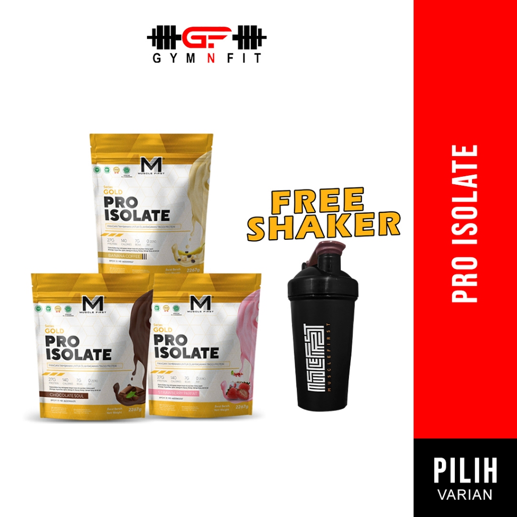 Jual Muscle First Pro Isolate 5Lbs - M1 Isolate 5lb Whey Protein ...
