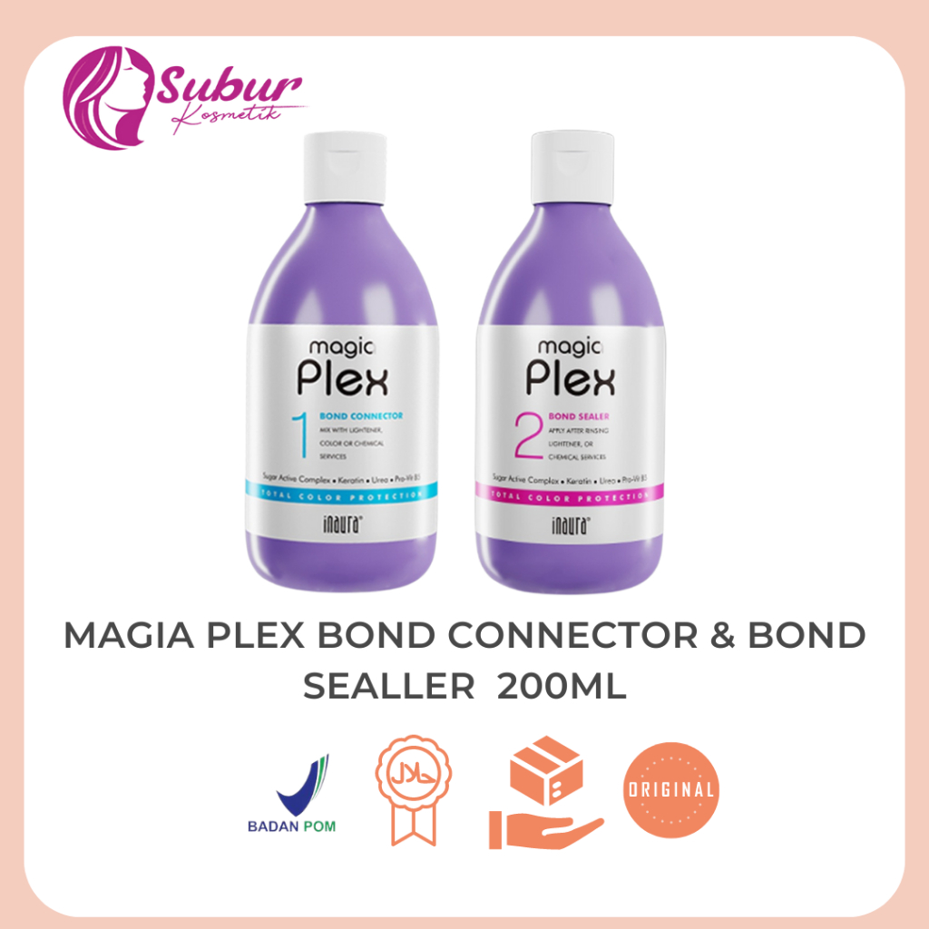 Jual Inaura - Magia Plex No.1 Bond Connector 200ml & No.2 Bond Sealer ...