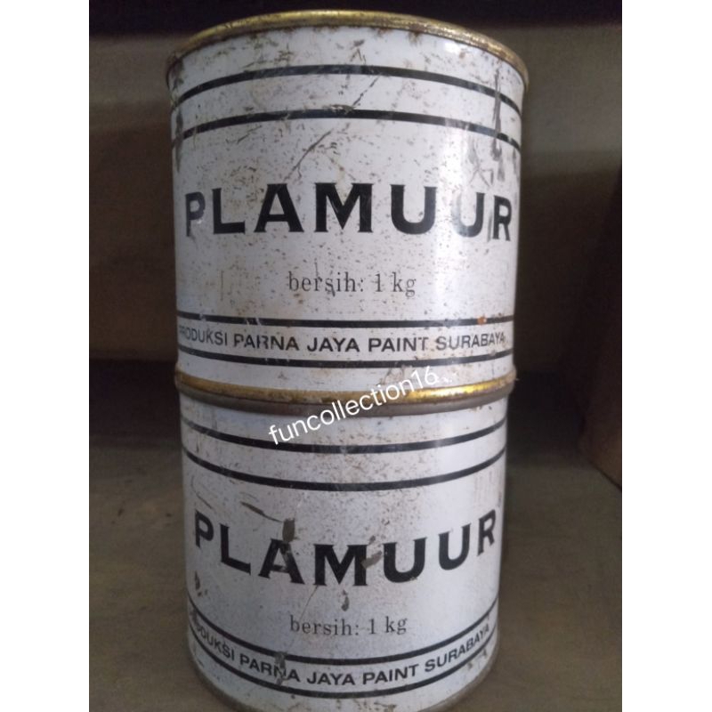 Jual Plamir Kayu Plamuur Parna Instant Siap Pakai Kaleng 1kg | Shopee ...