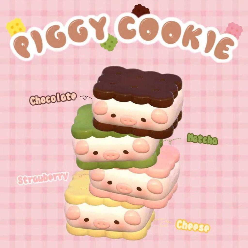Jual [READY STOCK] Piggy Cookie Squishy by Lisa Squishy / BNIP Licensed ...