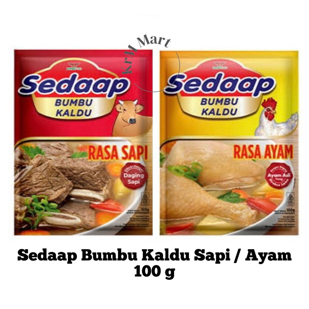 Jual Sedaap Bumbu Kaldu Sapi Ayam sedap 100 gr | Shopee Indonesia