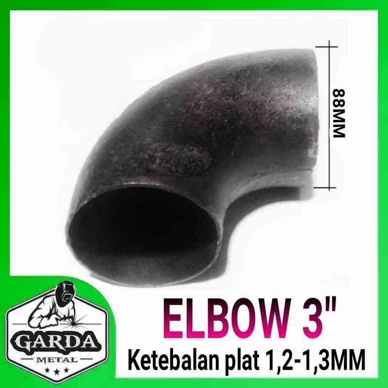 Jual Elbow besi las keni pipa lasbow pipa ukuran 3inchi tipe tipis ...