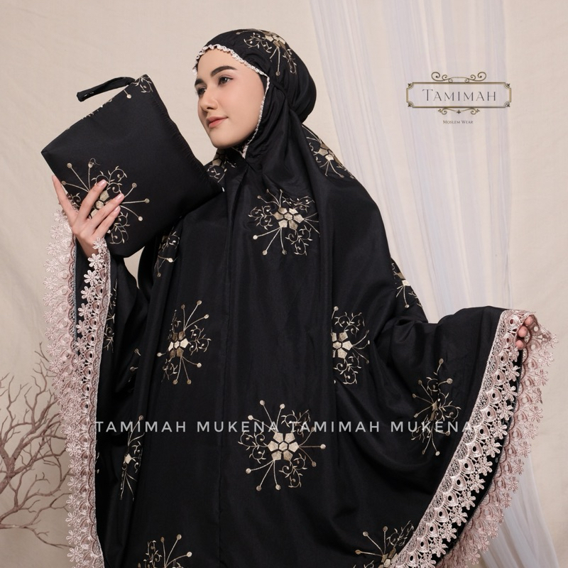 Jual TAMIMAH - Mukena Dewasa Bordir Starla Renda Mewah | Shopee Indonesia