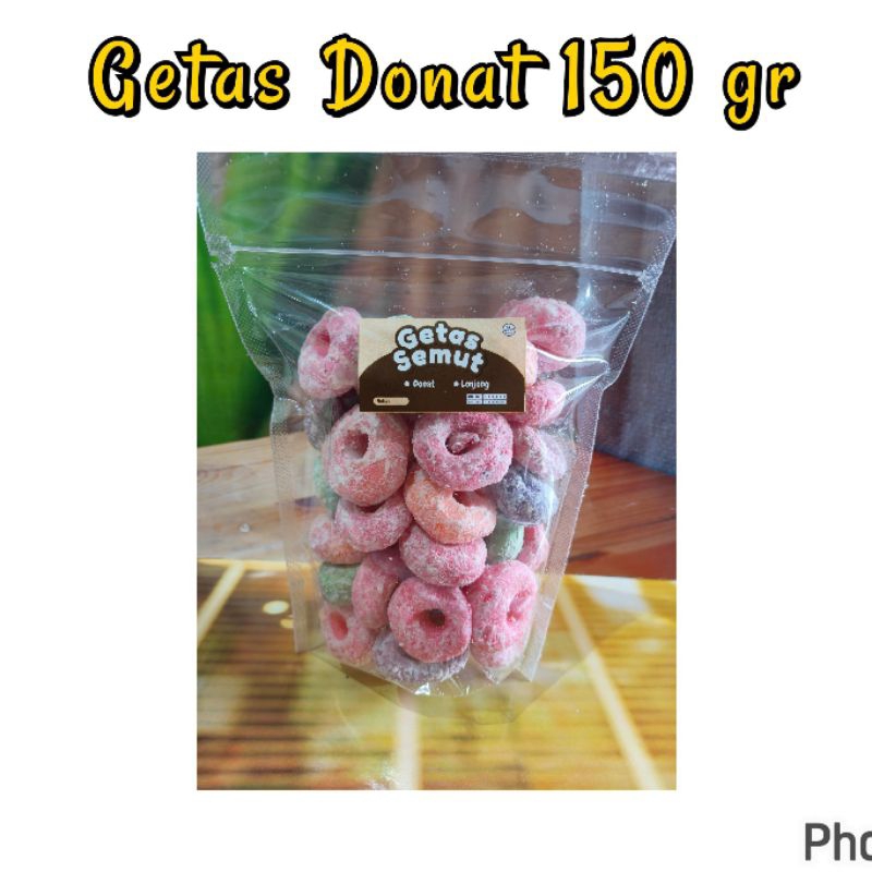 Jual getas lonjong manis warna kue kiloan 150 gr getas donat 150 gr ...