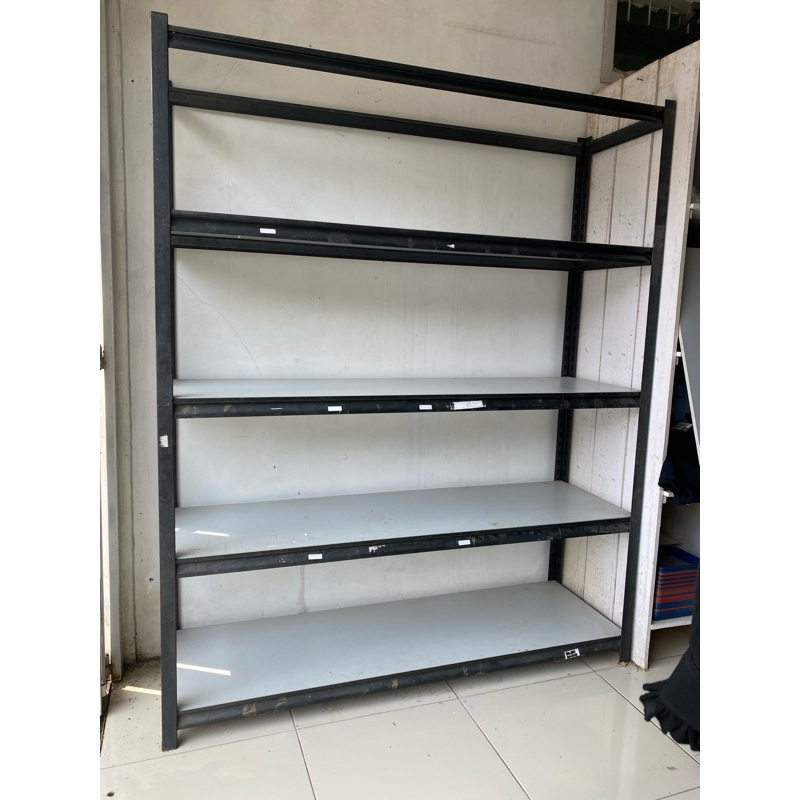Jual Lemari Rak Susun Besi 5 Susun kokoh anteb berat | Shopee Indonesia