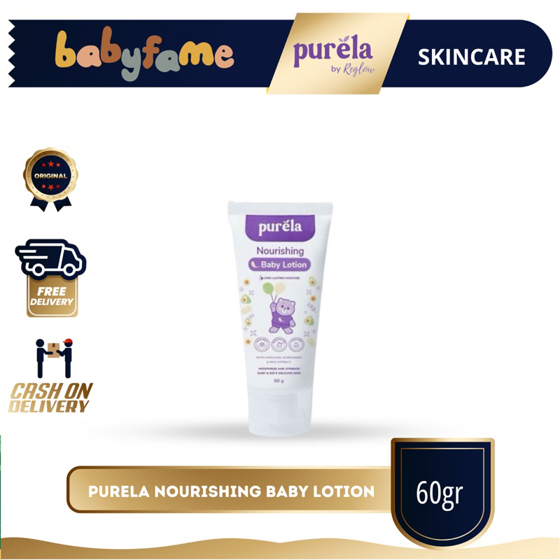 Jual PURELA NOURISHING BABY LOTION | SKINCARE ANAK | 60GR | LOTION ANAK ...