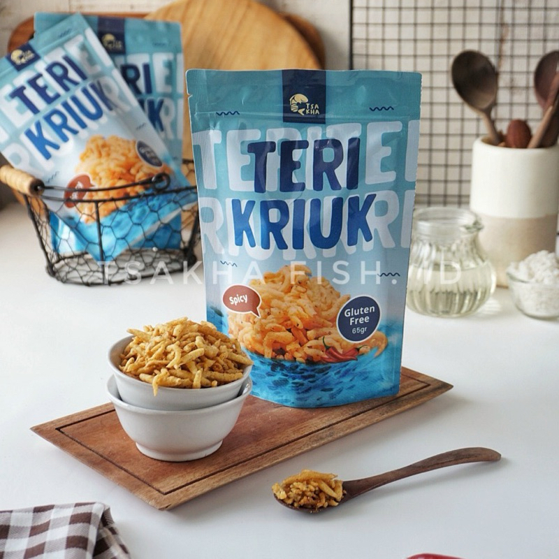 Jual Tsakha Fish-Teri Kriuk Gluten Free Spicy|Teri krispi | Shopee ...