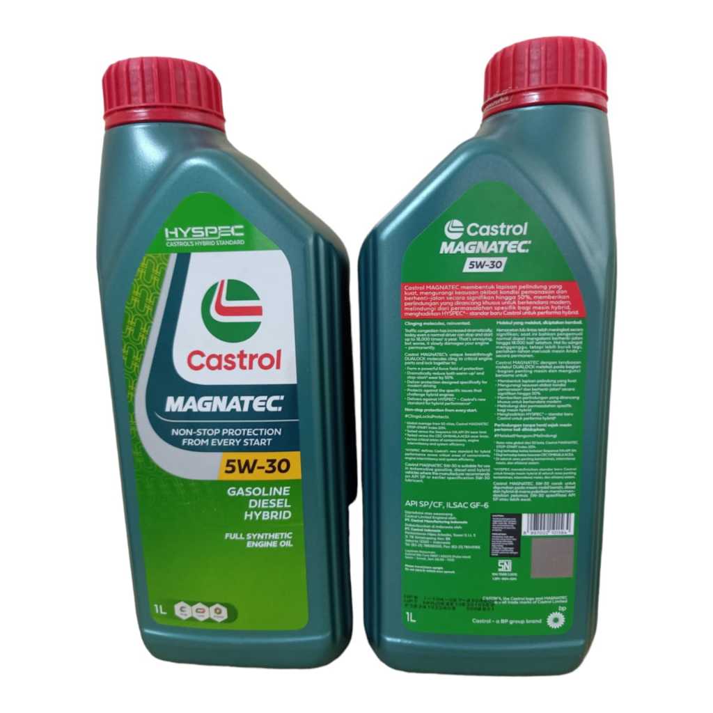 Jual OLI MESIN MOBIL CASTROL MAGNATEC 5 W - 30 1LITER | Shopee Indonesia