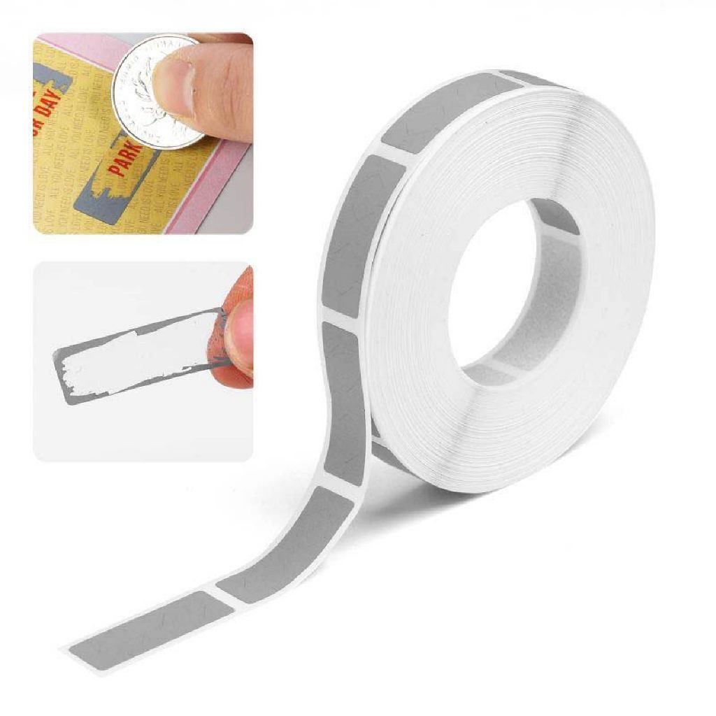 Jual 1000 Pcs Scratch Stiker / Scratch Off Pin Label Sticker /Sticker ...