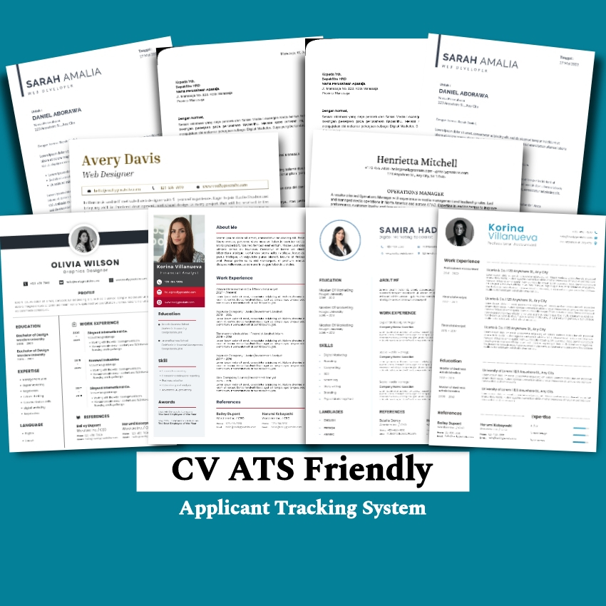 Jual CV ATS Friendly | Shopee Indonesia