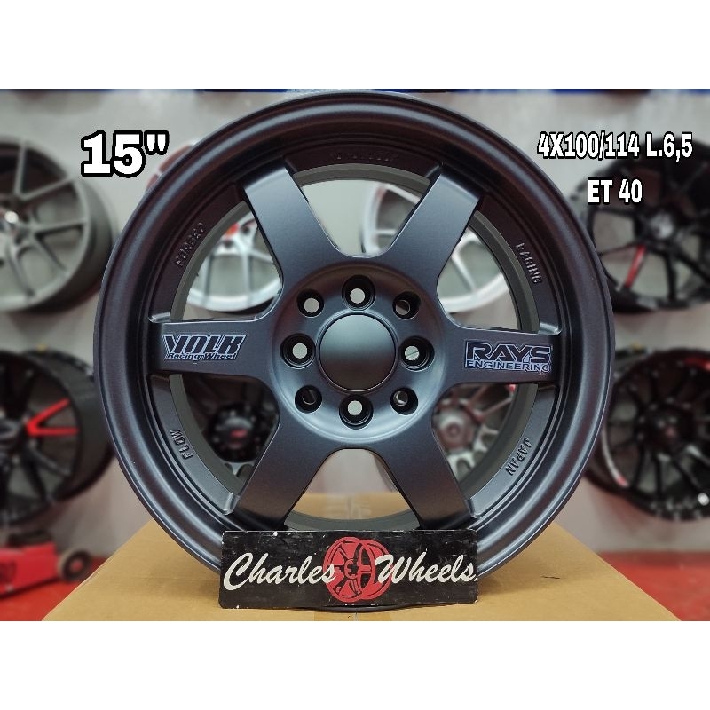 Jual VELG BARU VOLK RAYS TE37 GUN METAL RING 15. | Shopee Indonesia