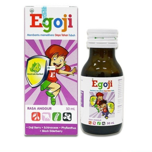 Jual Egoji Sirup 50 mL - Suplemen Daya Tahan Tubuh Anak | Shopee Indonesia