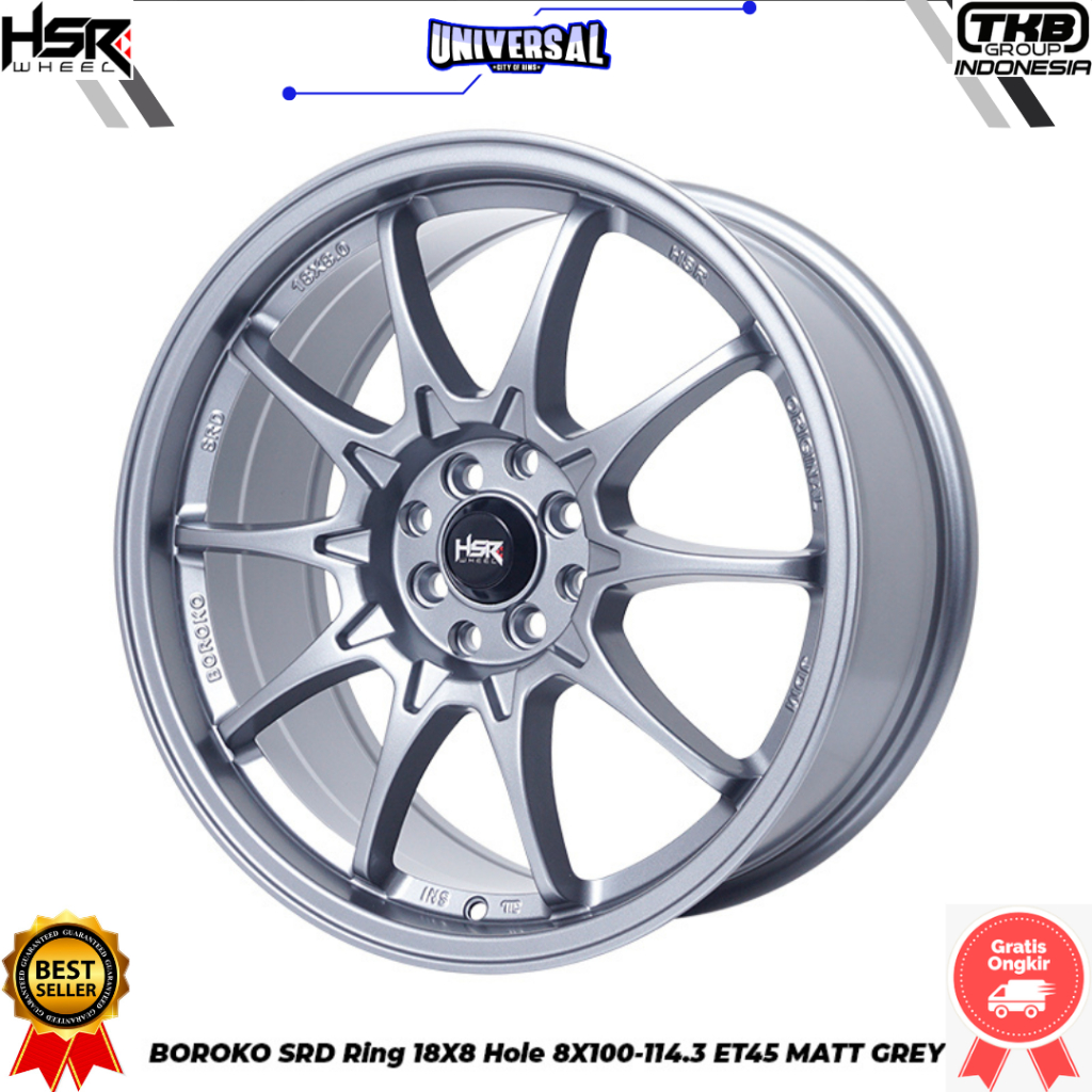 Jual VELG MOBIL RACING UNTUK MOBIL Avanza, Xenia, Livina, TIPE HSR ...