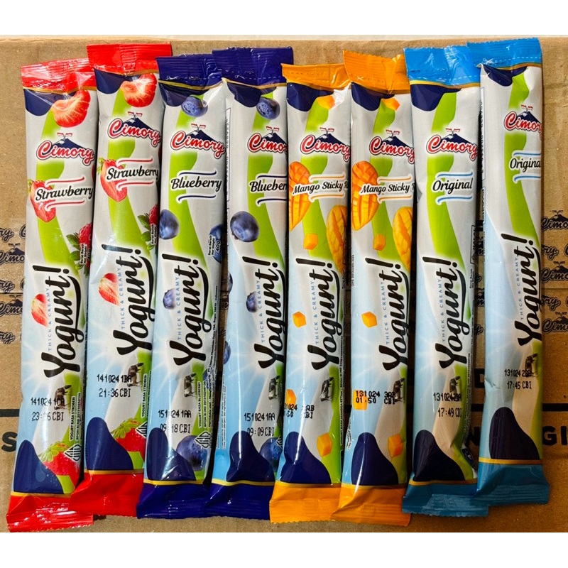 Jual Cimory Yoghurt Stick 40 gr blueberry strawberry (1pcs) | Shopee ...