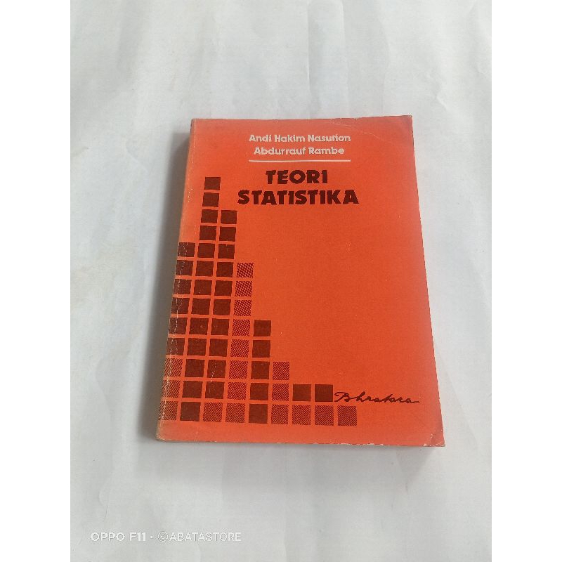 Jual BUKU TEORI STATISTIKA ANDI HAKIM NASUTION | Shopee Indonesia
