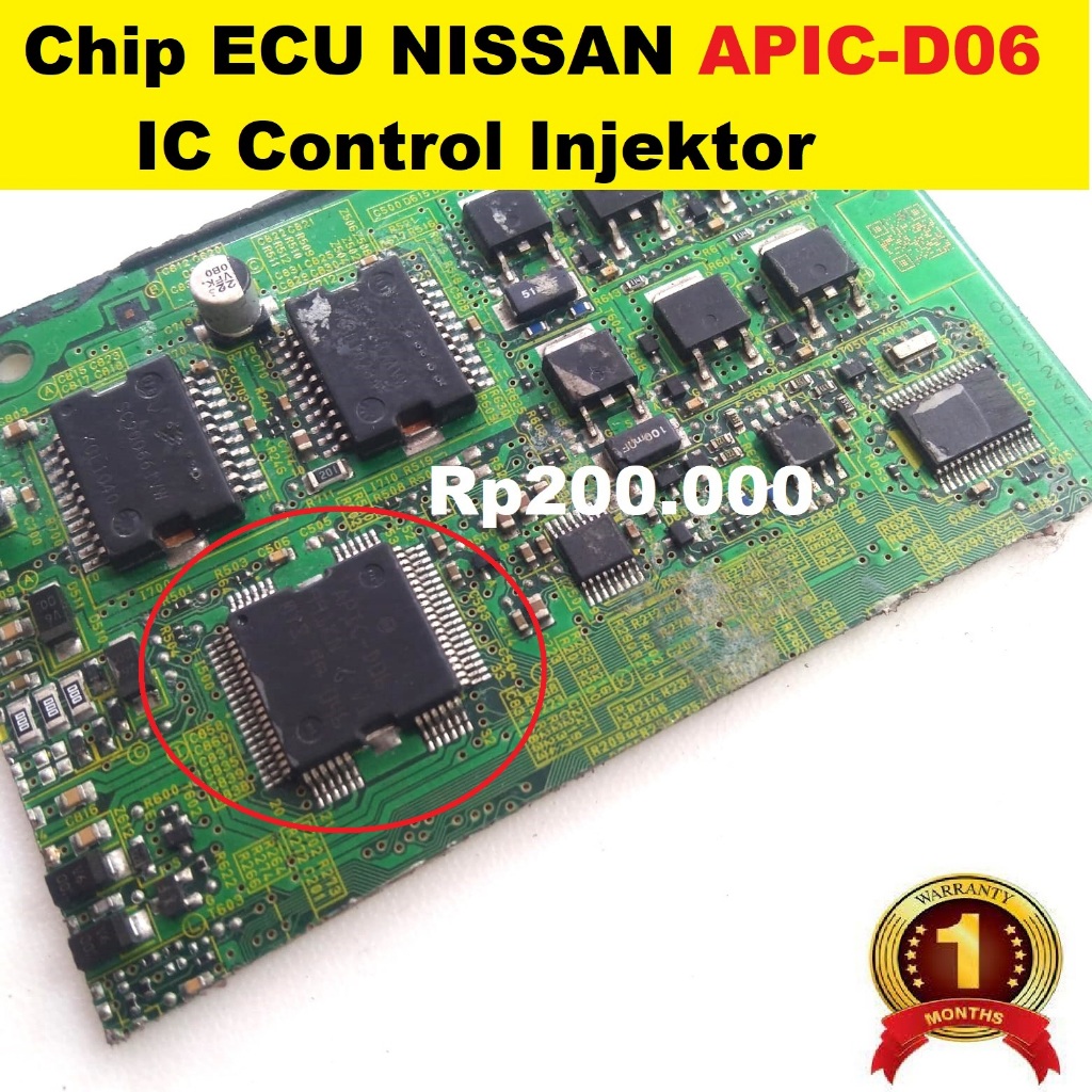 Jual IC Chip APIC-D06 Apic D06 ECU QFP64 789101A Injector injektor Driver auto computer control ...