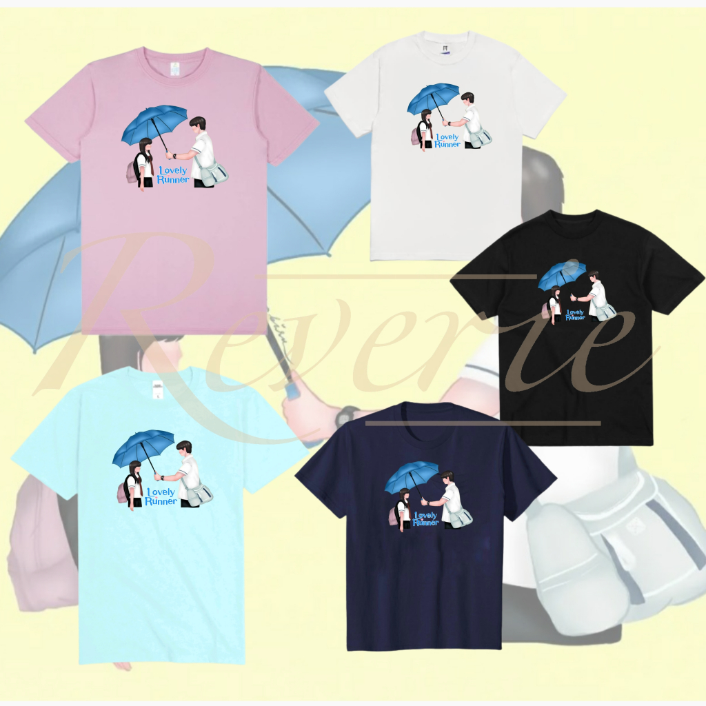 Jual TSHIRT KAOS PAYUNG SCENE KDRAMA LOVELY RUNNER BAJU KOREAN DRAMA ...