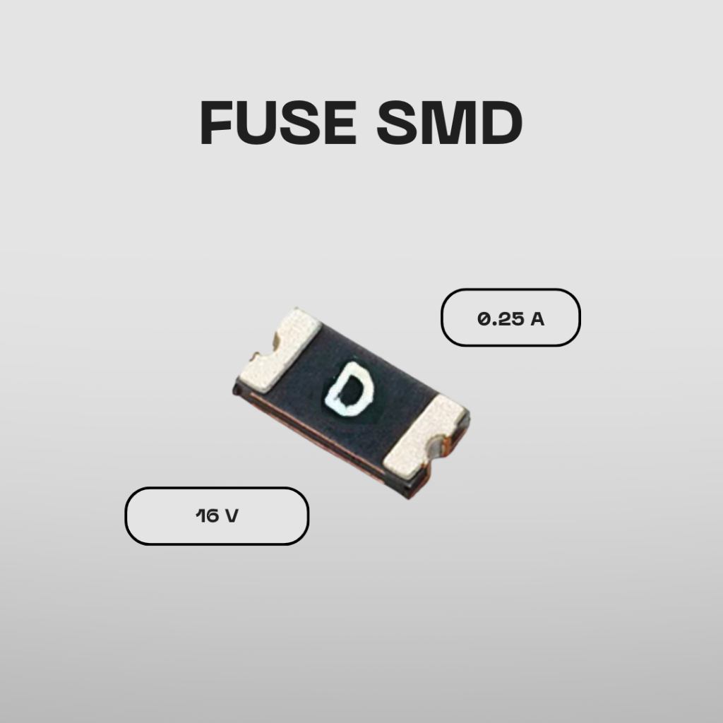 Jual [KODE D] New Original Fuse SMD 0.25A Pengganti Fuse Baterai HP ...