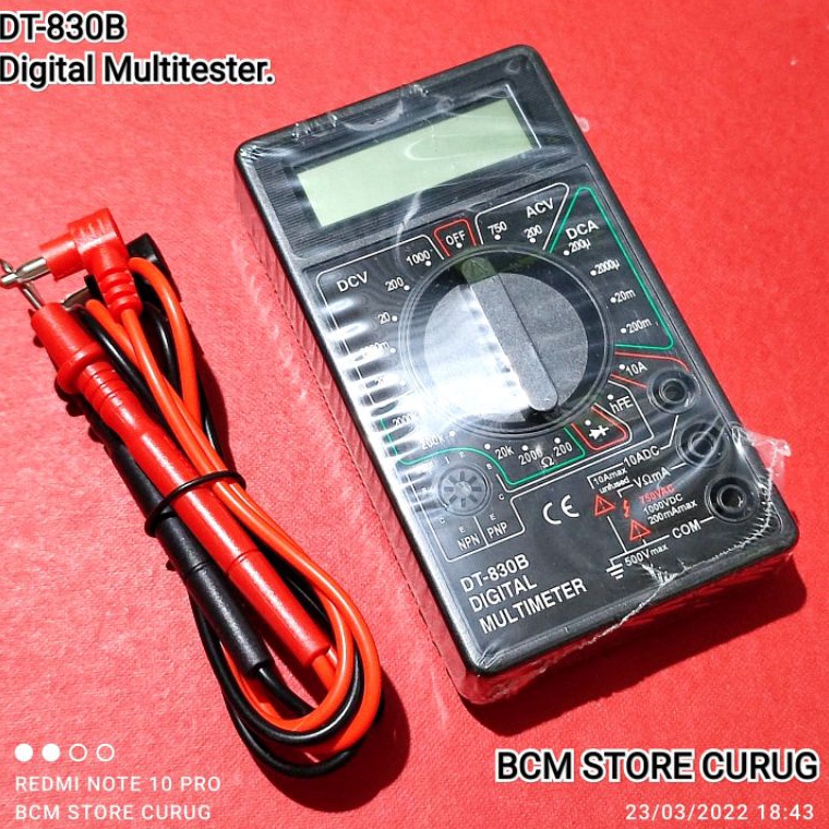 Jual VyR MULTIMETER AVOMETER MULTITESTER DIGITAL DT83B DT83B MASDA ...