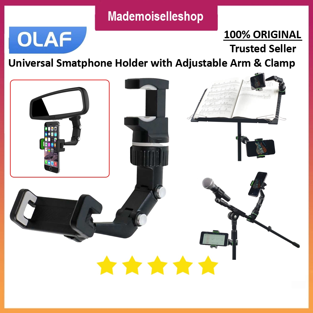Jual Olaf Smartphone Holder with Adjustable Magic Arm and Magic Clamp ...