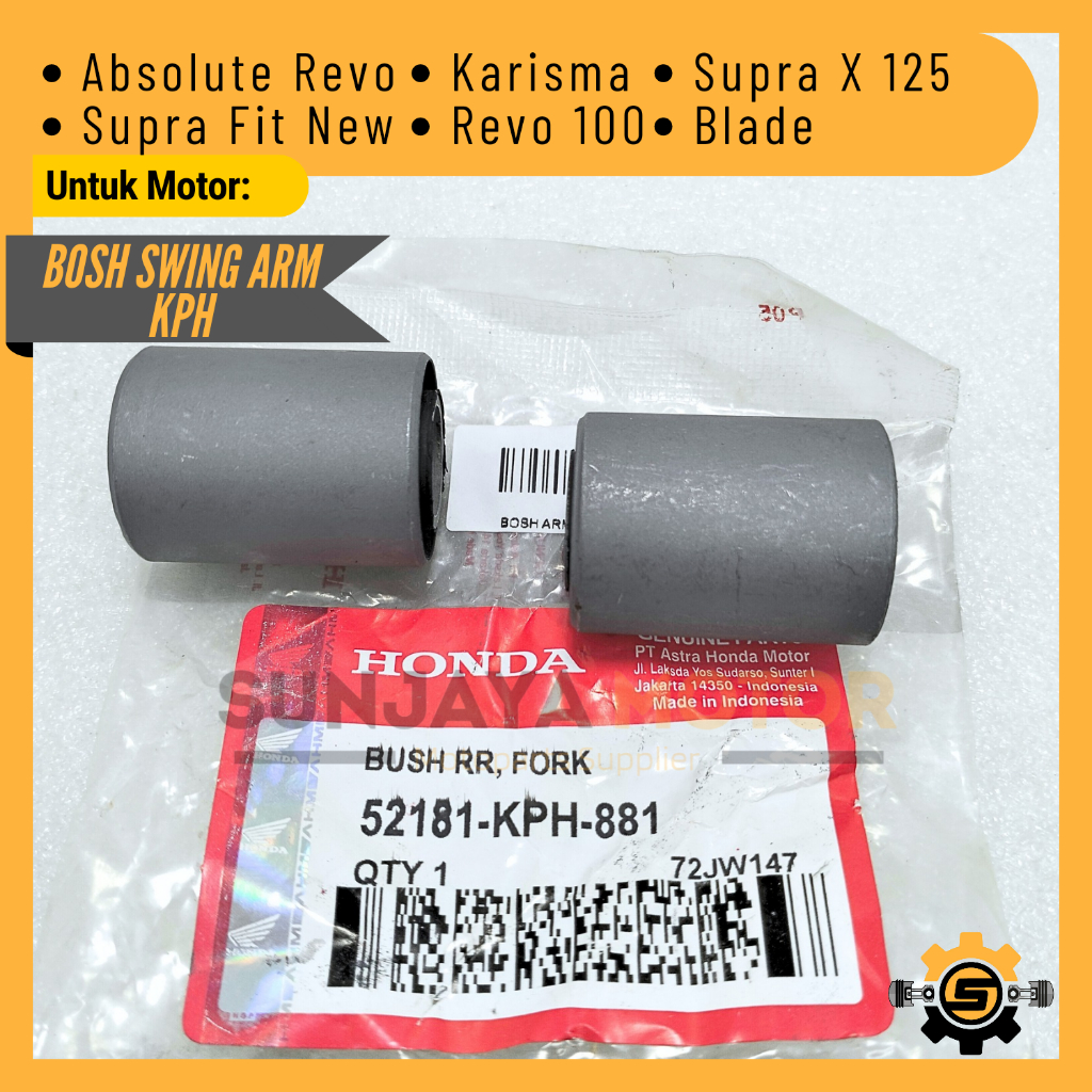 Jual Bush Fork Arm Original Honda KPH Bosh Swing Arm Supra X 125 ...
