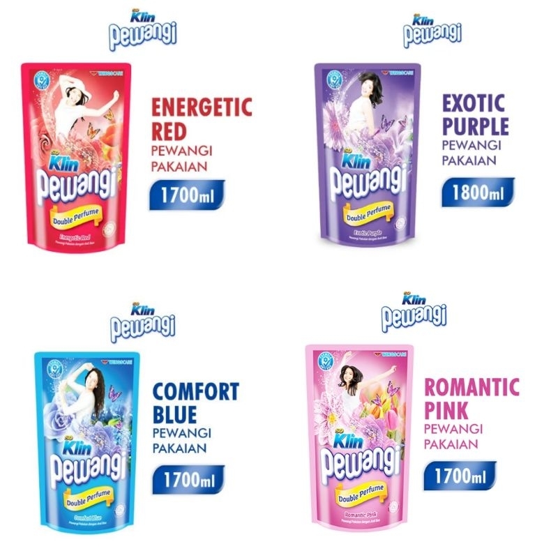 Jual SOKLIN Pewangi Double Perfume 1700ml | Shopee Indonesia