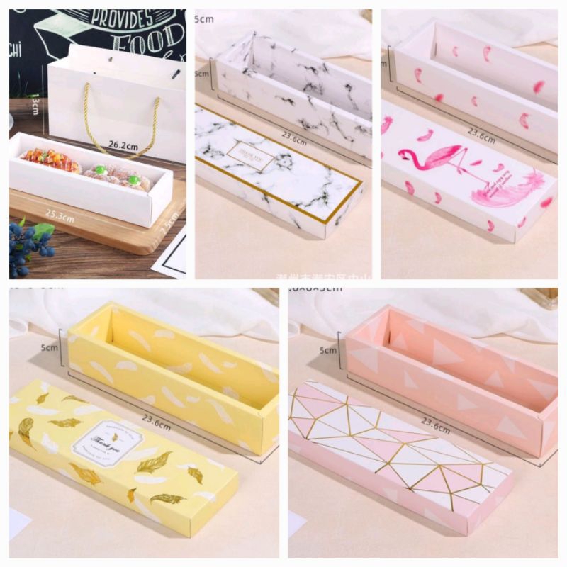 Jual Box Kue Mooncake +Tutup Bahan Karton Tebal Premium/ Box packaging ...