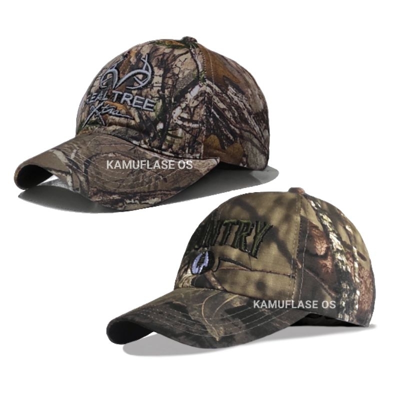 Jual Topi camo Realtree xtra Mossy oak Country bordir Topi hunting ...