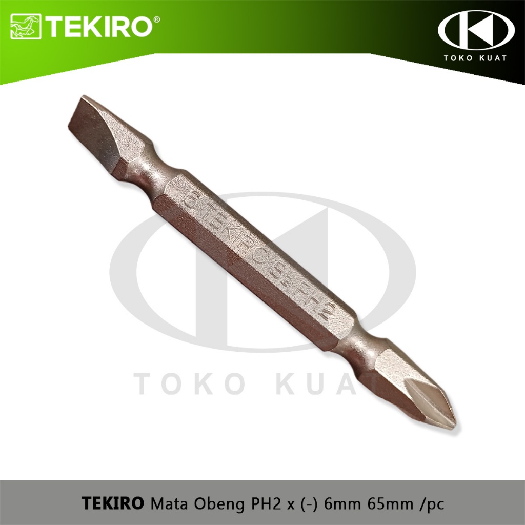 Jual Mata Obeng Mini 65MM Plus Minus TEKIRO PH2 x 6 MM SD-DE0929 ...