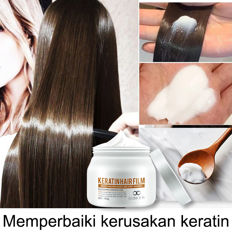 Jual perawatan rambut/Masker rambut keratin LYDIMOON 500g/Protein Hair ...