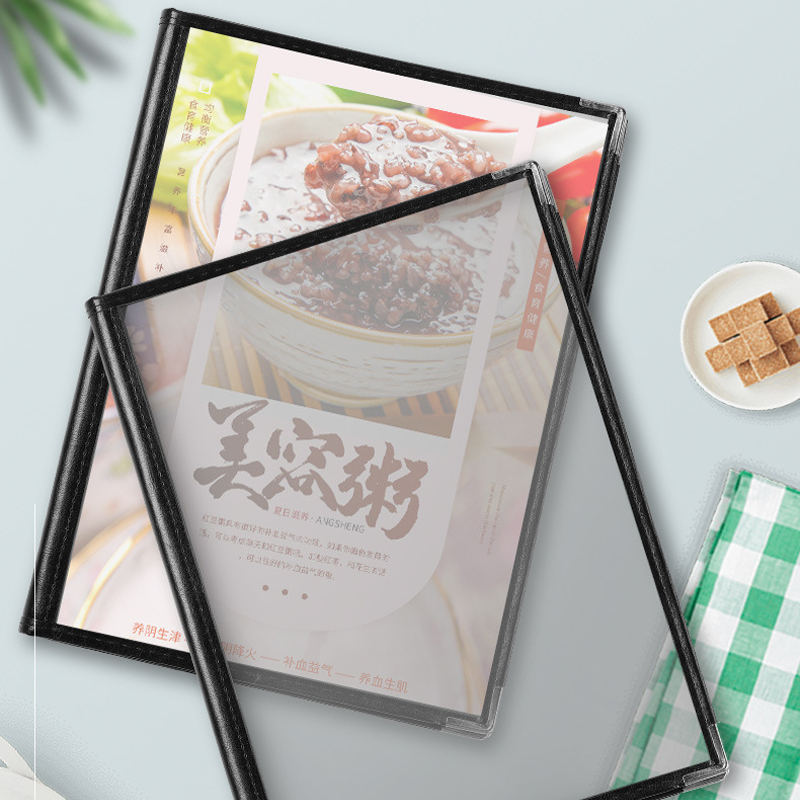 Jual Buku Menu Restoran A4 Sampul Buku Menu Hitam Cover Menu Kafedaftar ...