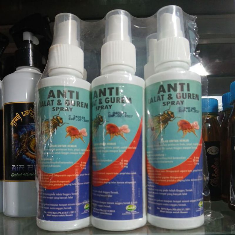 Jual Anti Lalat dan Gurem Spray isi 130ml obat kutu sapi pembasmi kutu ...