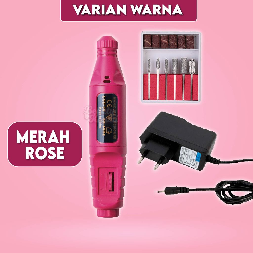 Jual Kikir Kuku Elektrik 5in1 Pedicure Manicure USB Cas Nail Polish Portable | Shopee Indonesia