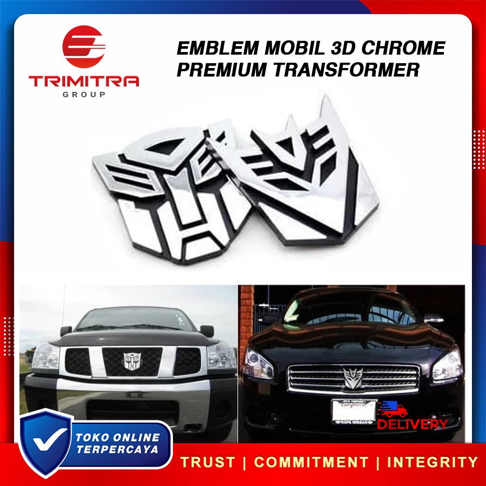 Jual Emblem Mobil Transformer 3D Premium | Shopee Indonesia