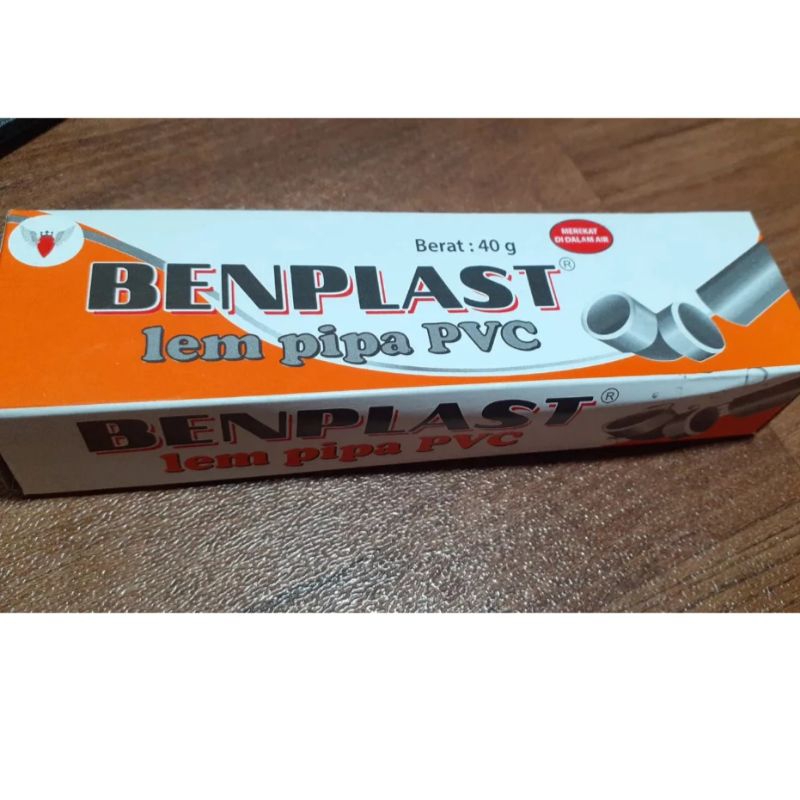 Jual Lem Pipa Pvc Paralon Bensplast 40Gram/ Lem Tube Anti air | Shopee ...