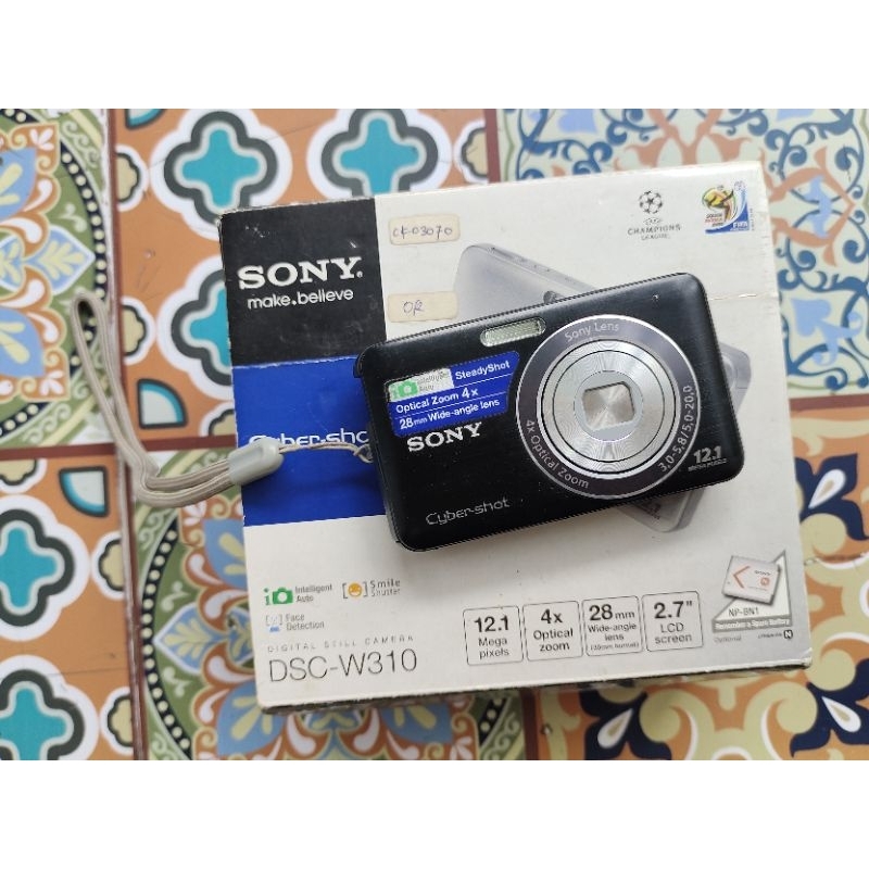 Jual Kamera digital Sony Dsc W310 siap pakai sesuai deskripsi | Shopee ...