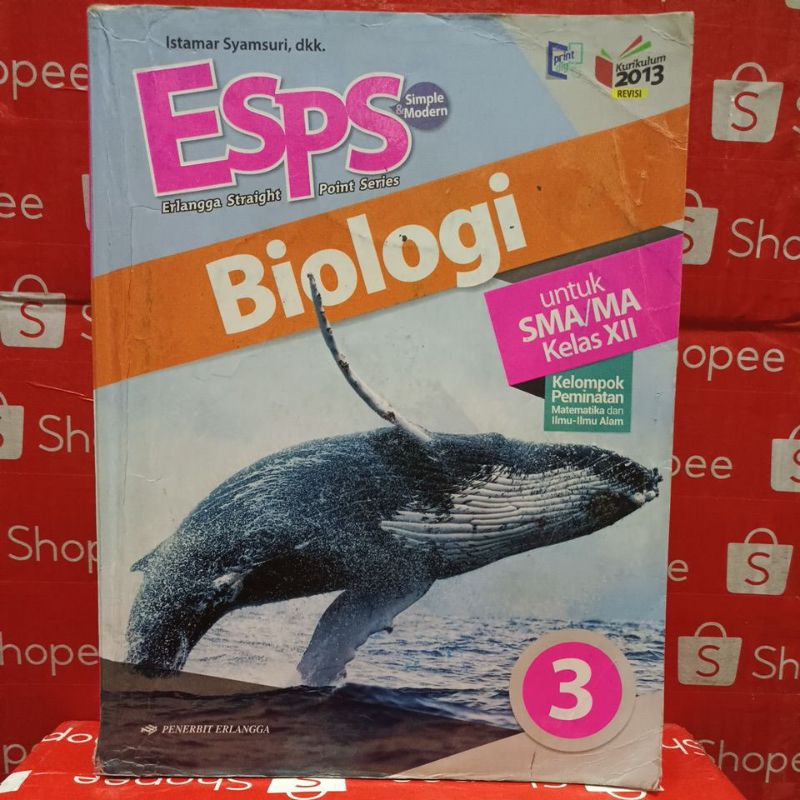 Jual ESPS Biologi kelas 12 kurikulum 2013 edisi revisi | Shopee Indonesia