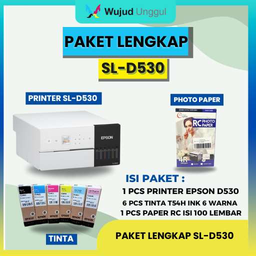 Jual PAKET USAHA LENGKAP Printer EPSON SURELAB SL D530 I TINTA SATU SET ...