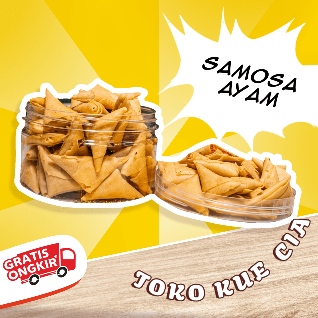 Jual SAMOSA AYAM - Snack Kiloan / Makanan Kering Samosa Ayam by Toko ...