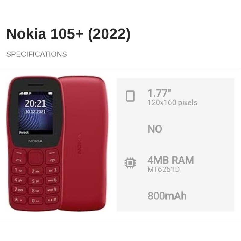 Jual NOKIA 105 (2022) | Shopee Indonesia